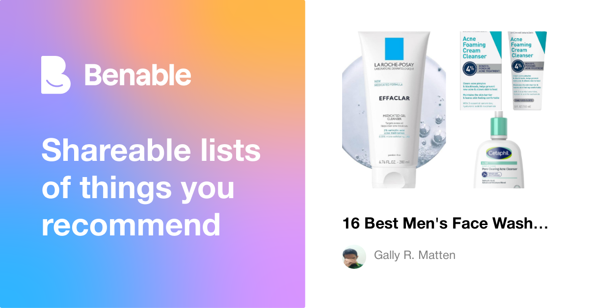16 Best Men's Face Washes for Sensitive & Acne-Prone Skin ...