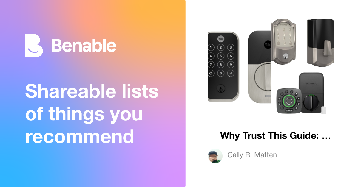🔒 Why Trust This Guide: 15 WiFi and Fingerprint Smart Door Locks