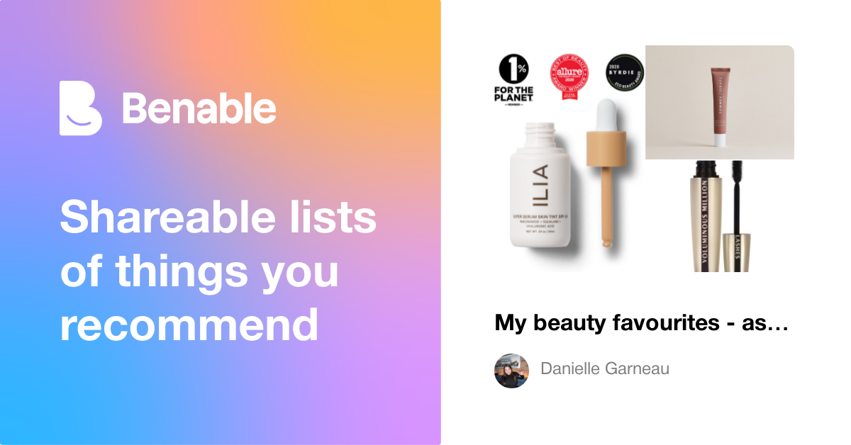 My beauty favourites - as a 30 year old mom with redness & dry skin. 👀