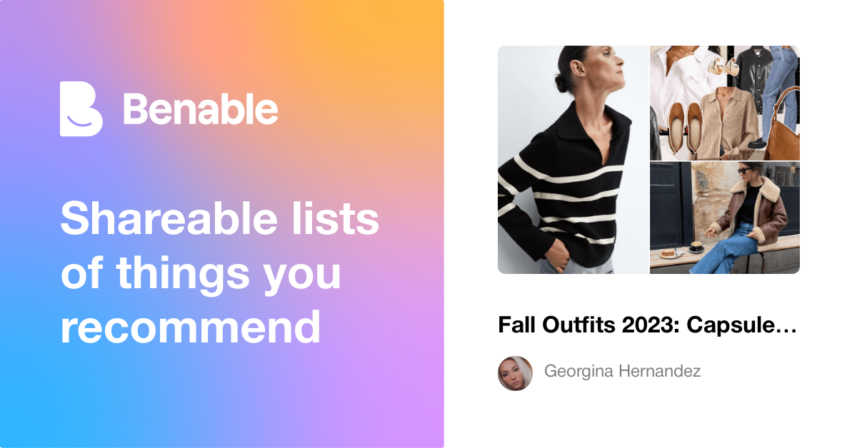 Fall Outfits 2023: Capsule Wardrobe Essentials You Need For A Complete ...