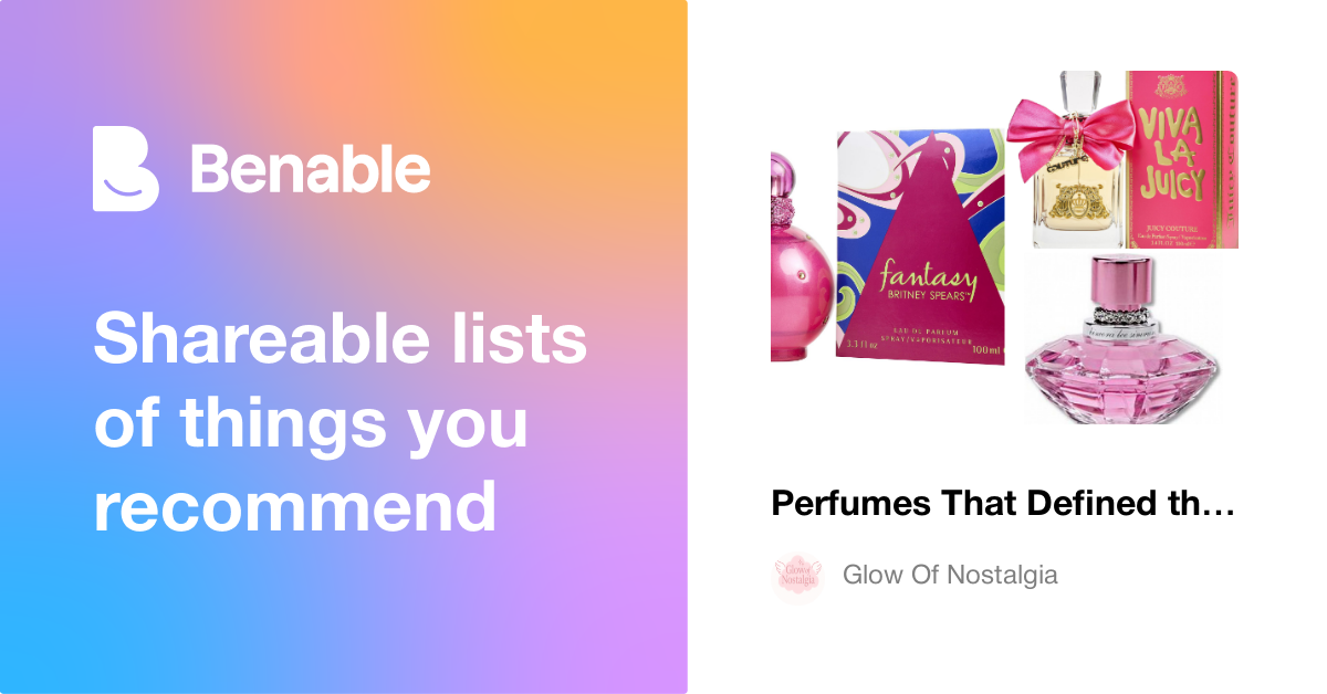 Perfumes That Defined the 90s & 2000s