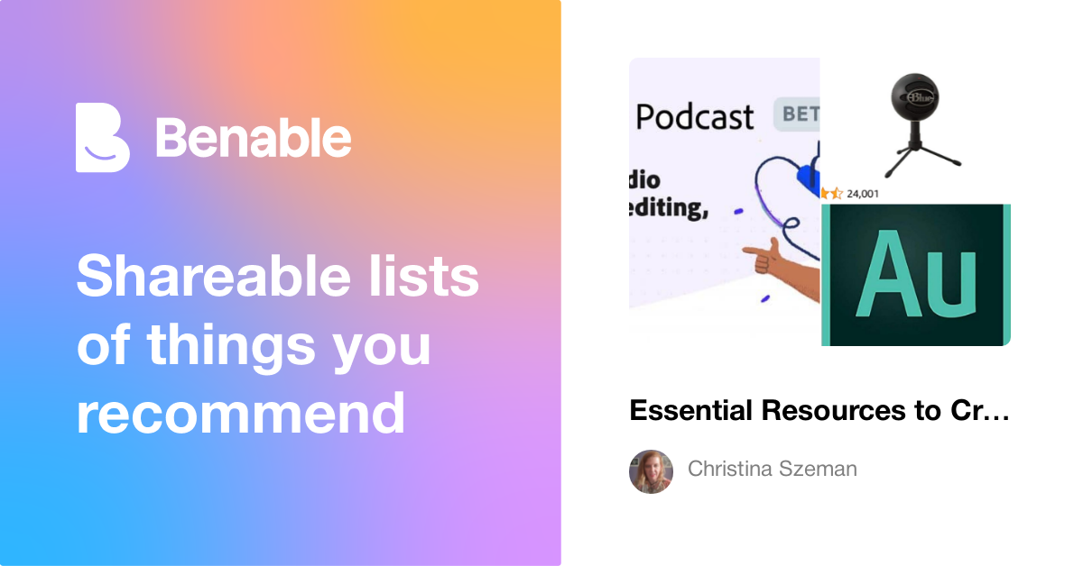 Essential Resources to Create Your Own Podcast.