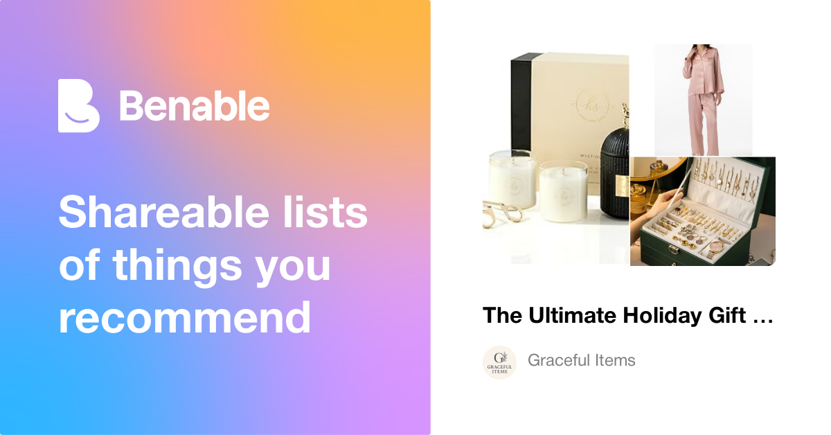 The Ultimate Holiday Gift List 2025: Gifts They’ll Actually Love