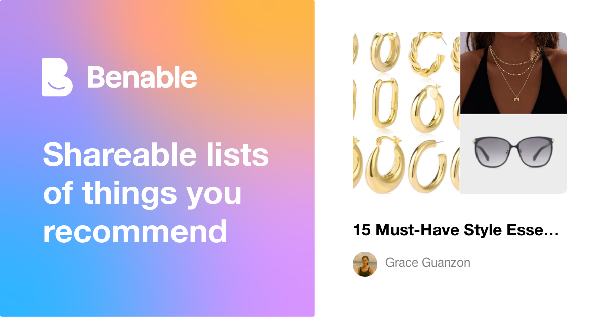 15 Must-Have Style Essentials
