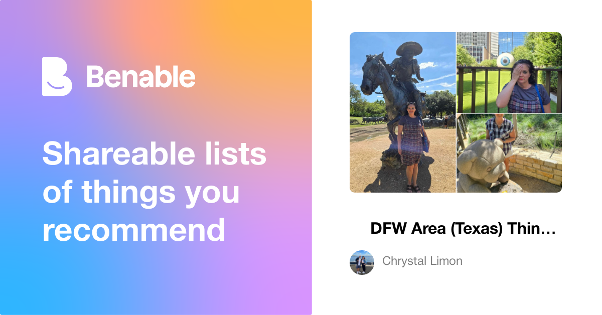 Things to do in DFW area