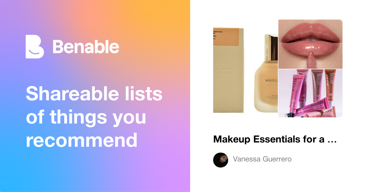 Makeup Essentials for a Full Glam Girly