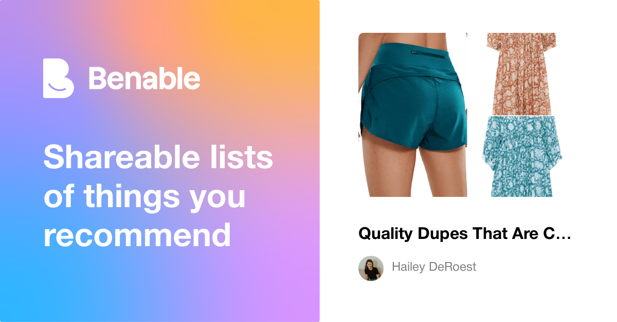 Quality Dupes That Are Currently In My Closet