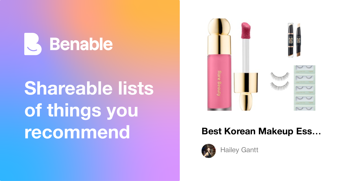 Best Korean Makeup Essentials for All Looks!