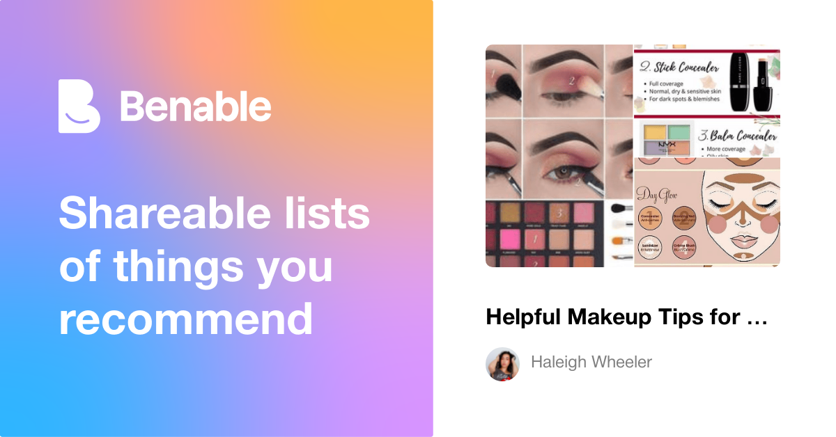 Helpful Makeup Tips for Beginners