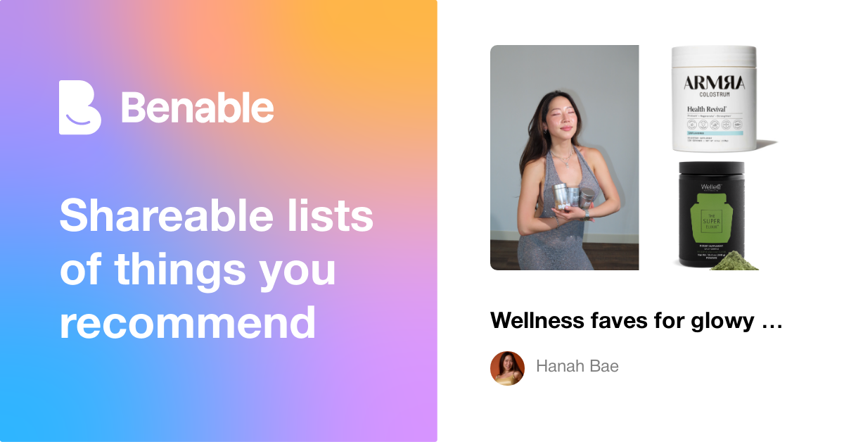 Wellness faves for glowy skin, shinier hair, & debloating as a summer ...