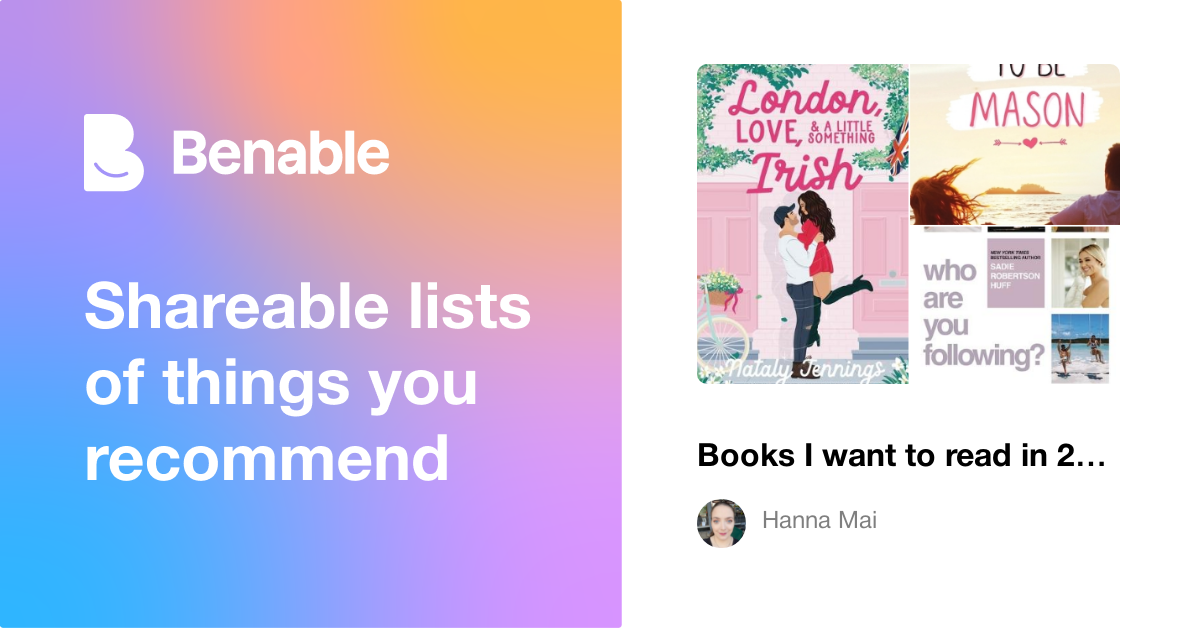 Books I want to read in 2026! 📚