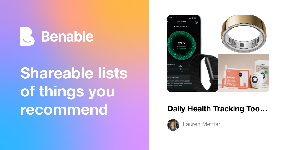 Daily Health Tracking Tools for Women & Families (What I Actually Use)