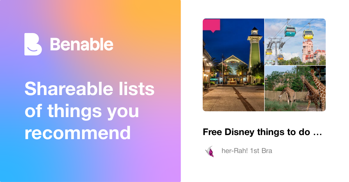 Free Disney things to do outside parks in Orlando