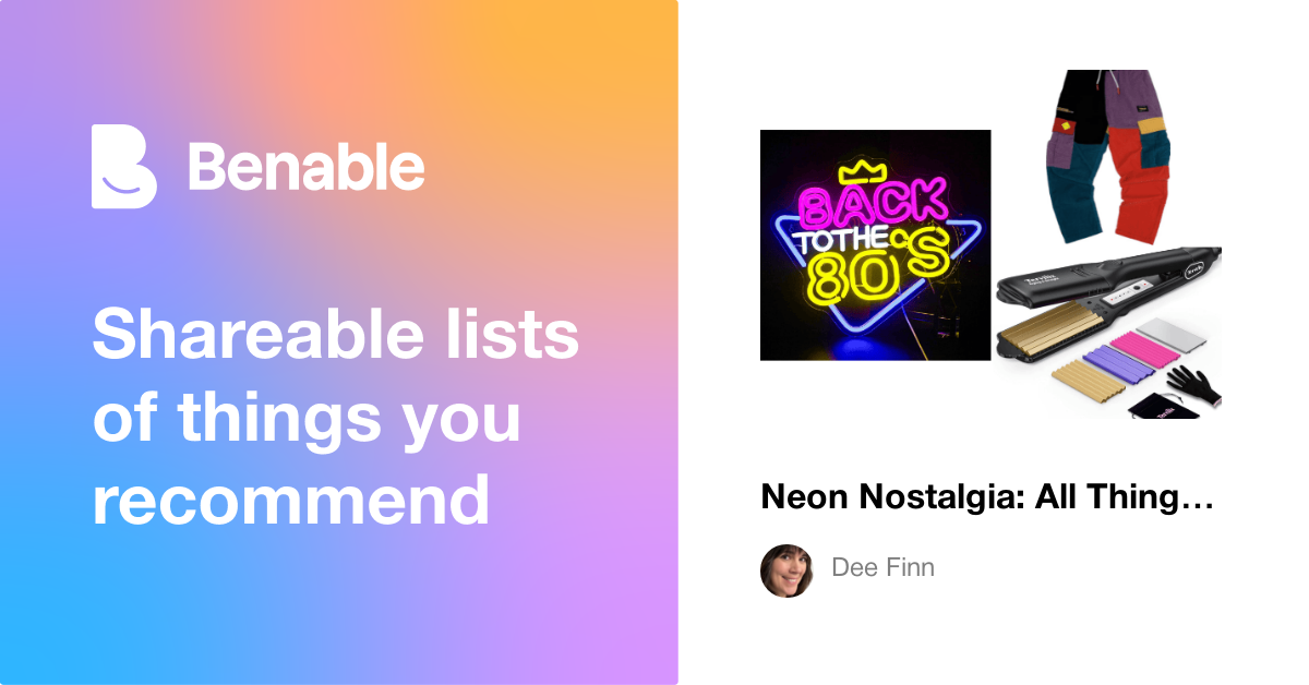Neon Nostalgia: All Things '80s
