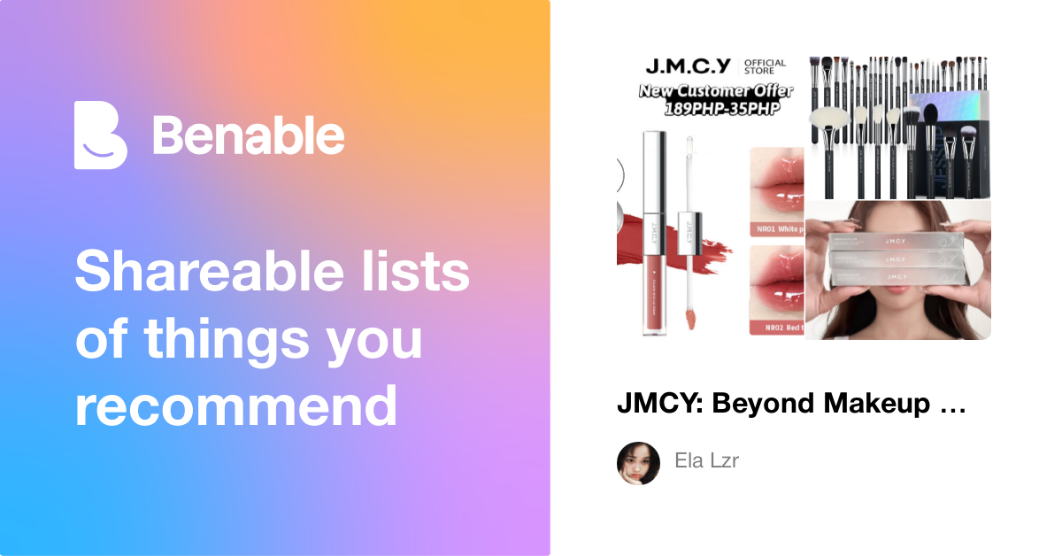 JMCY: Beyond Makeup — A Statement