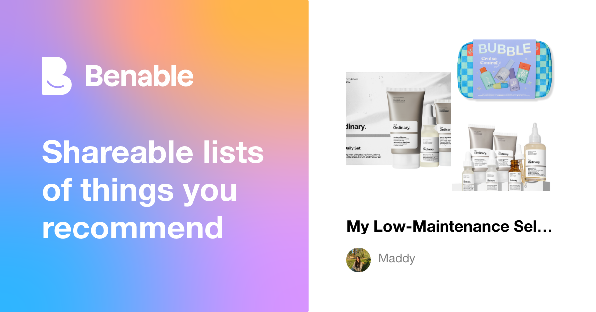 My Low-Maintenance Self-Care Routine (I use at least one of these brand ...