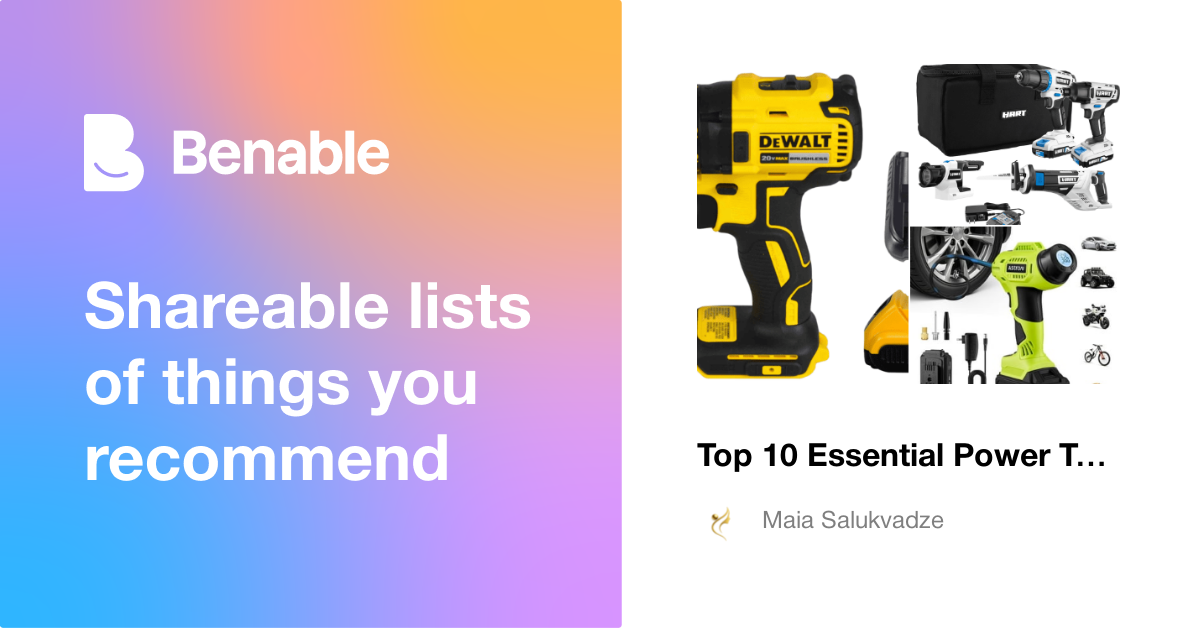 Top 10 Essential Power Tools Every Homeowner Needs in 2026"
