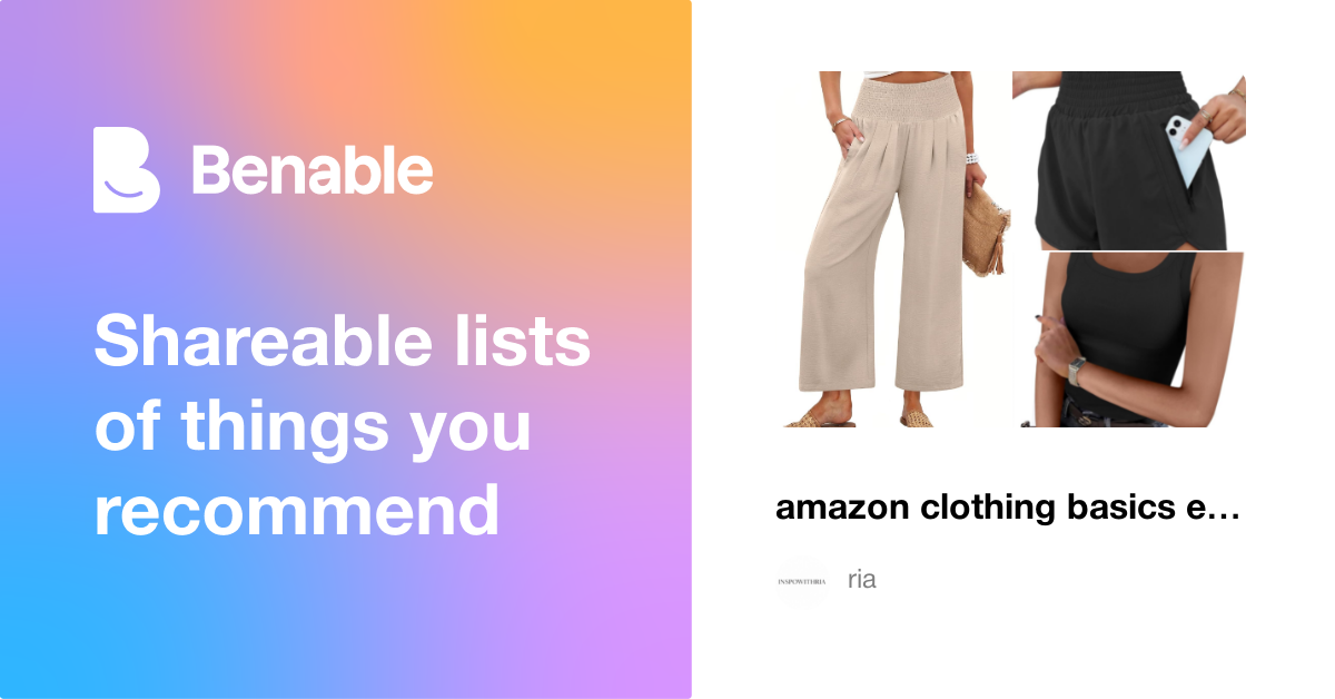 amazon clothing basics every woman actually needs in 2026 (all best ...