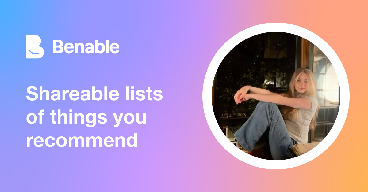 Everything @isabellepeters (isabelle peters 💌) recommends - Benable