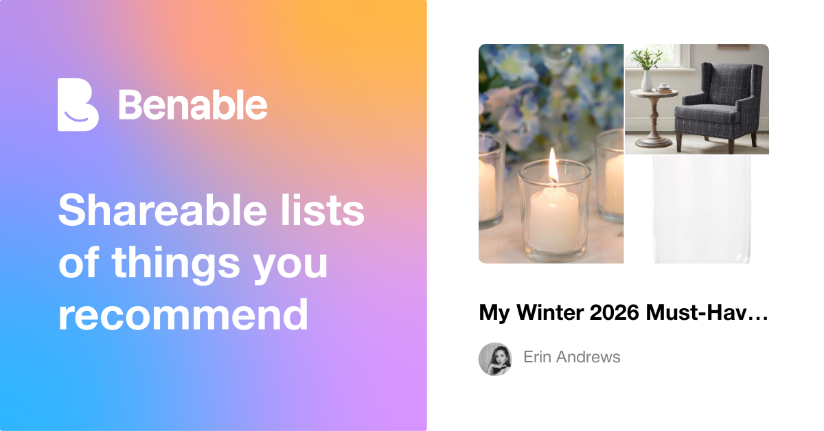 My Winter 2026 Must-Haves