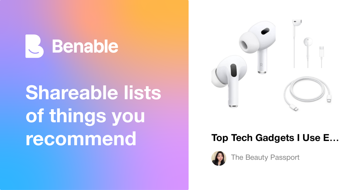 Top Tech Gadgets I Use Every Day