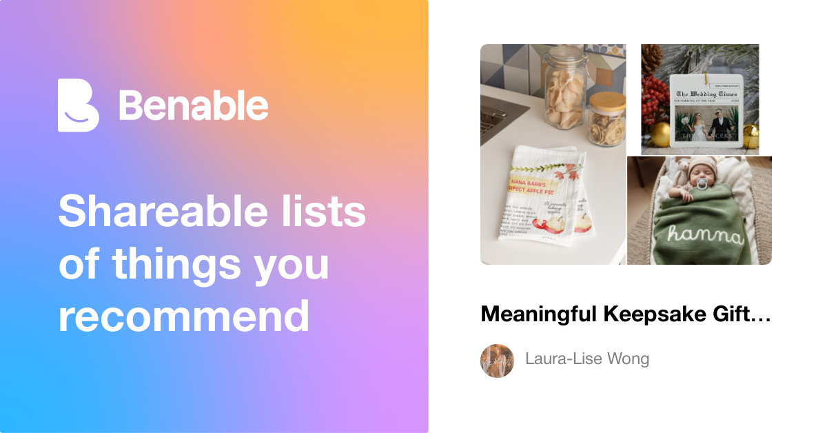 Meaningful Keepsake Gifts | Personalized Heirlooms for Every Occasion
