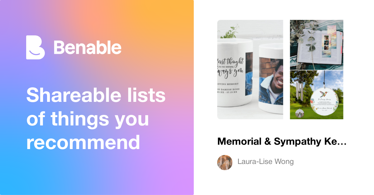 Memorial & Sympathy Keepsakes | Thoughtful Gifts to Honor Loved Ones