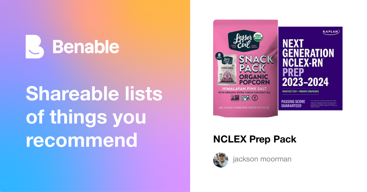 NCLEX Prep Pack