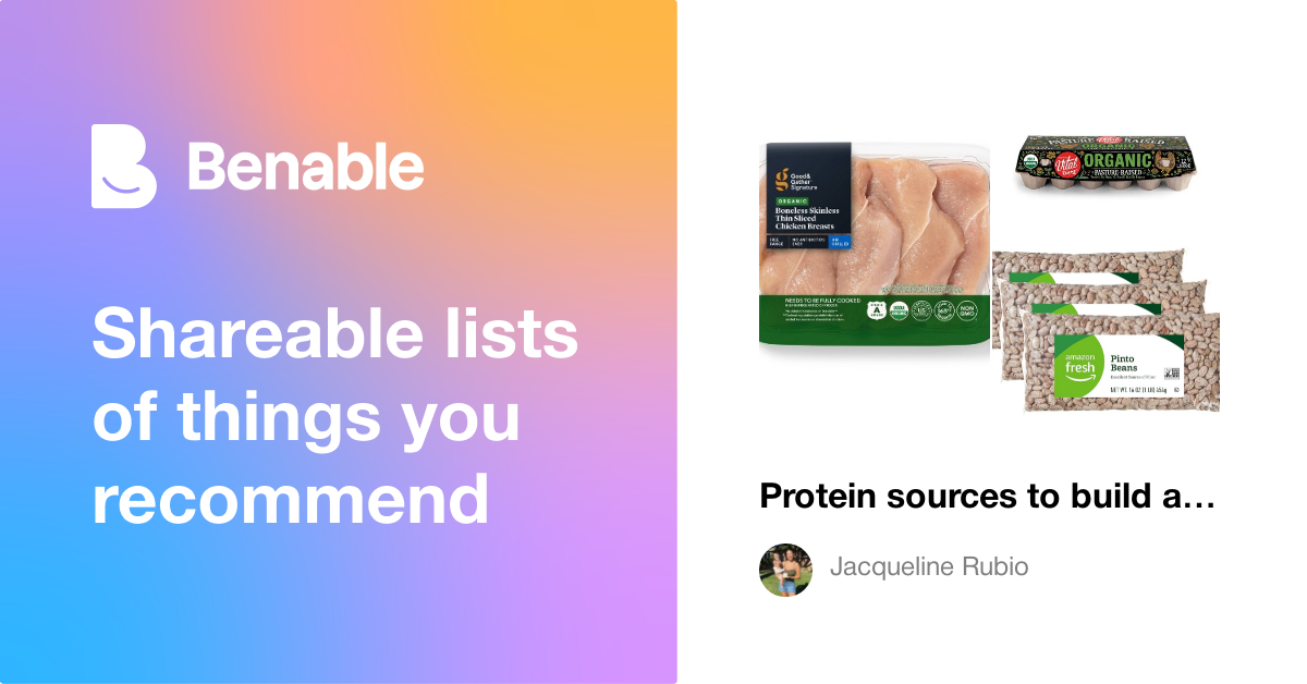 Protein sources to build a fat booty