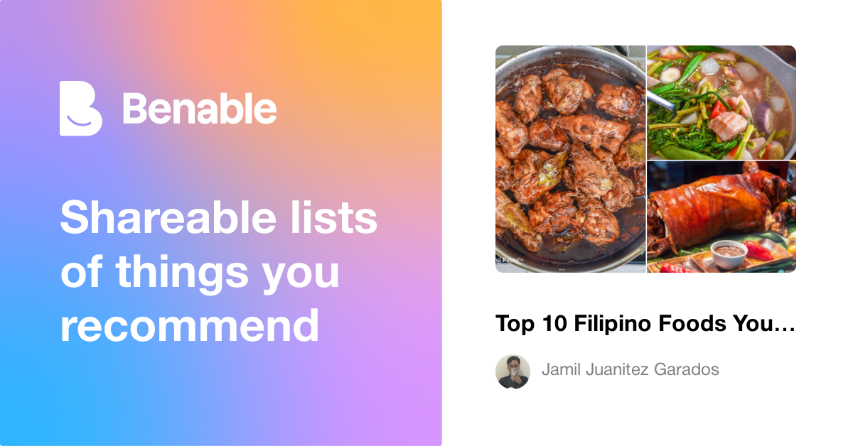 Top 10 Filipino Foods You Absolutely Need to Try 🇵🇭