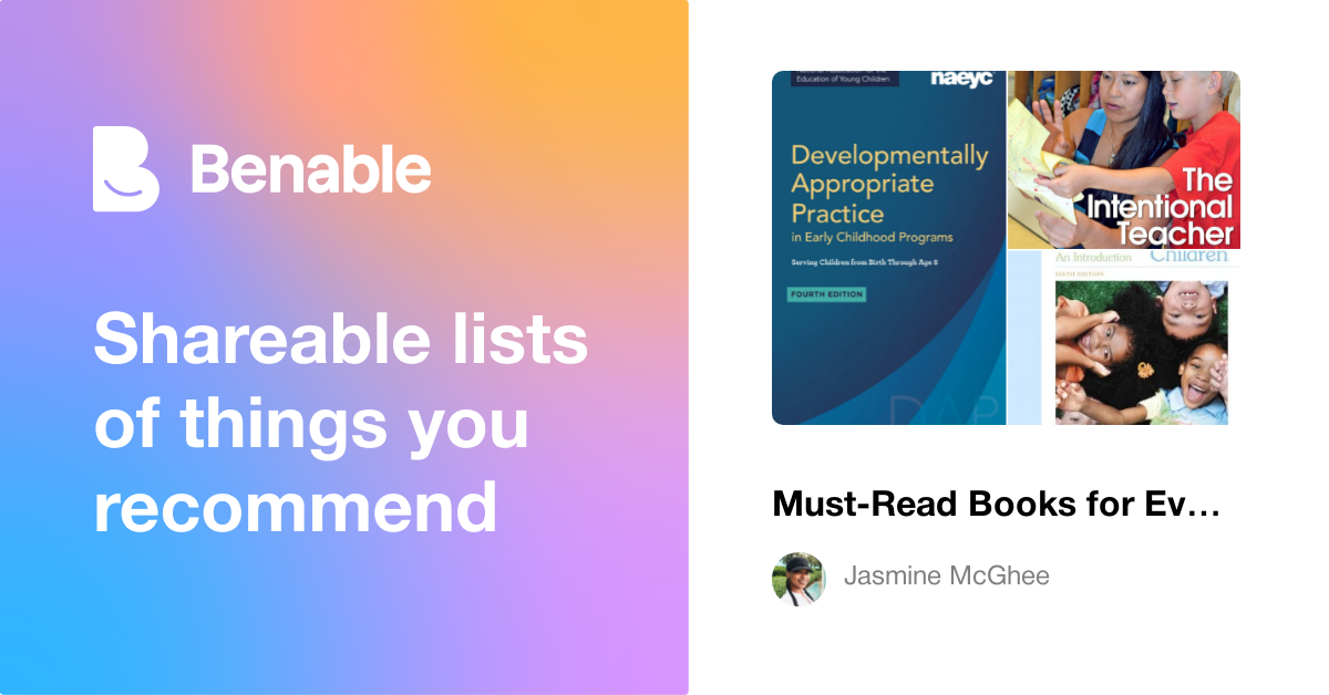 Must-Read Books for Every Early Childhood Educator