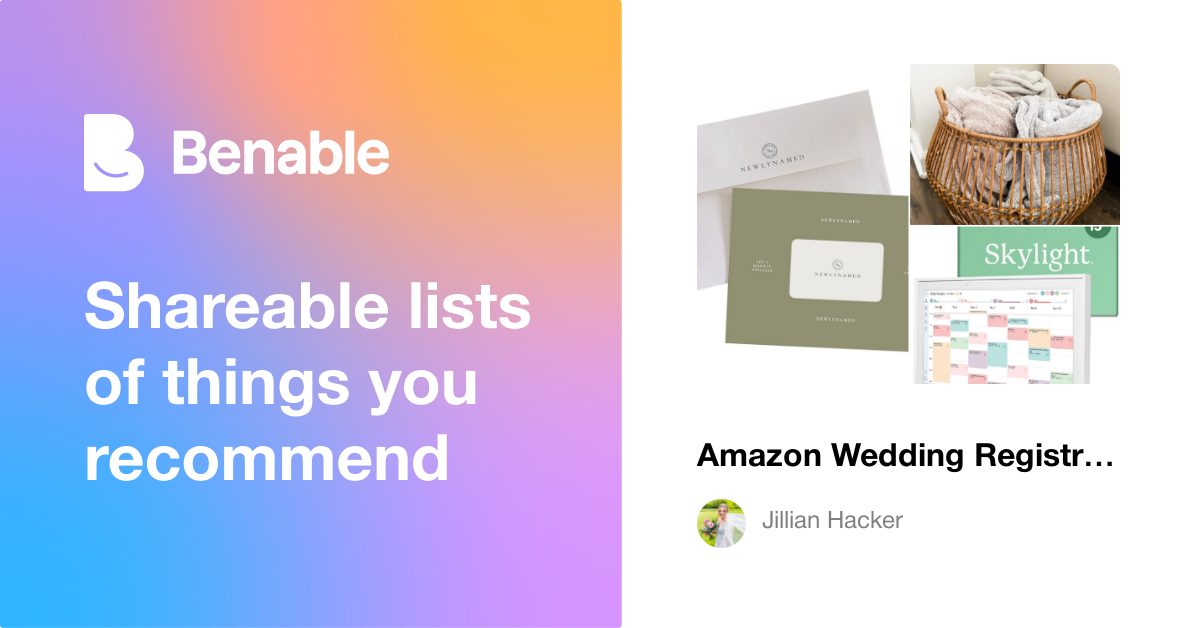Amazon Wedding Registry Items for Every Bride and Groom