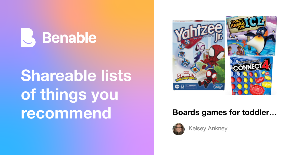 Boards games for toddlers to help avoid screens!