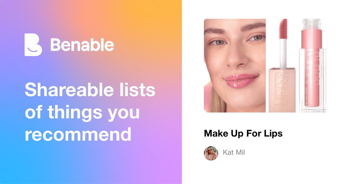 Make Up For Lips 👄