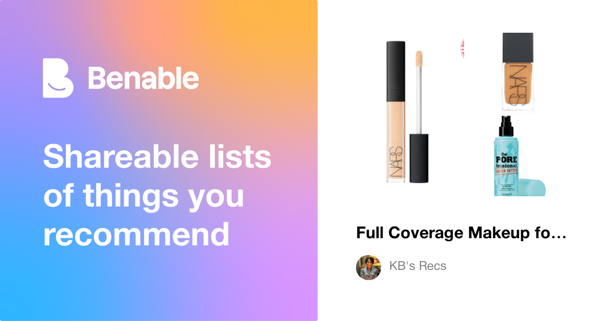 Full Coverage Makeup for Sensitive Acne-Prone Skin