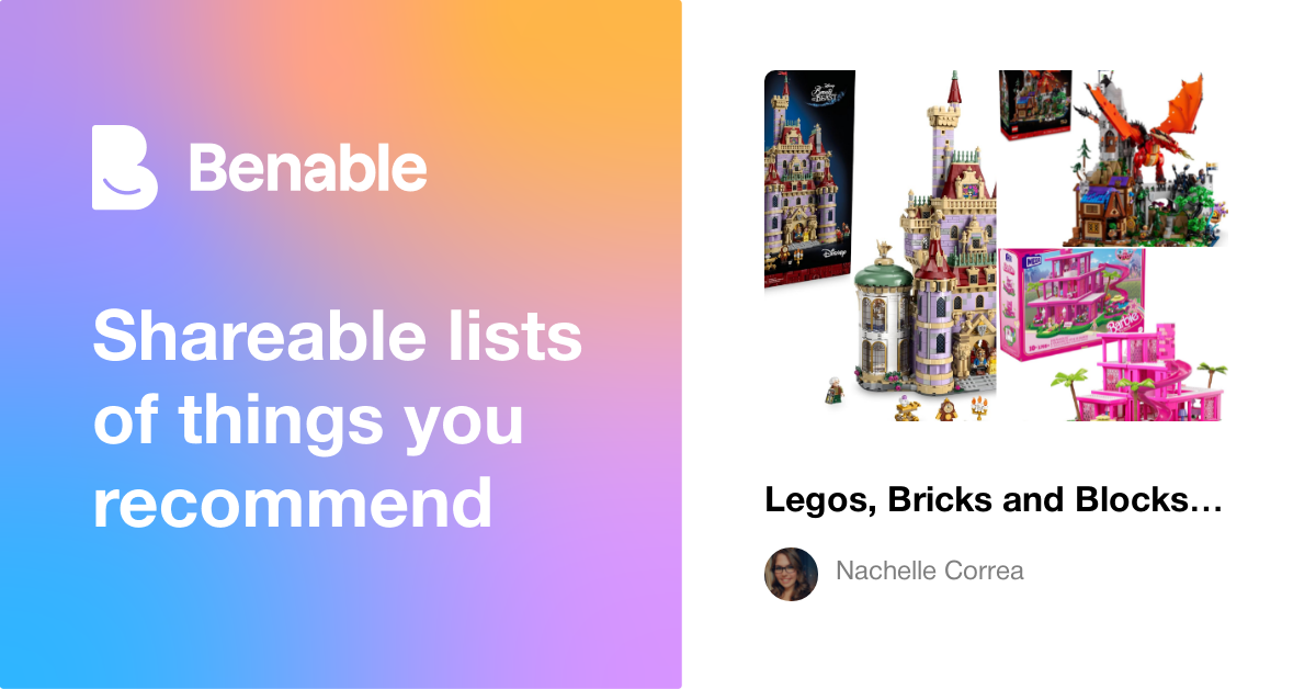 Legos, Bricks and Blocks! All different ages!