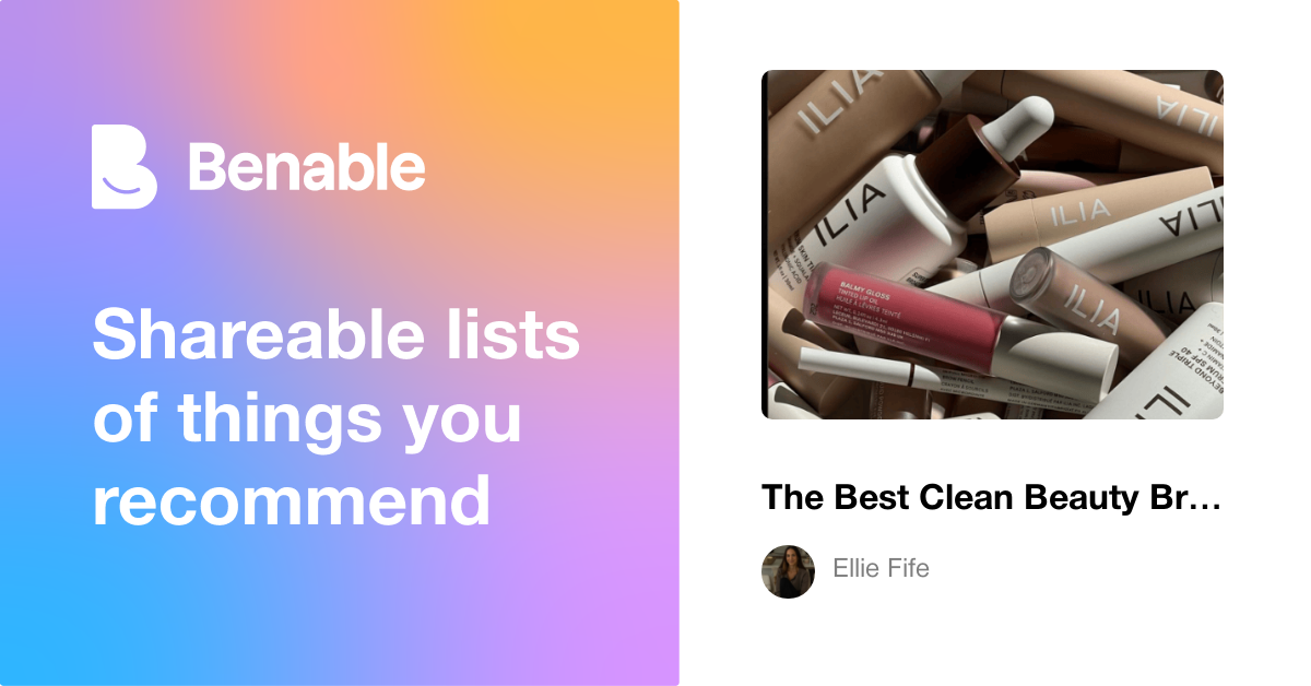 The Best Clean Beauty Brands On The Market