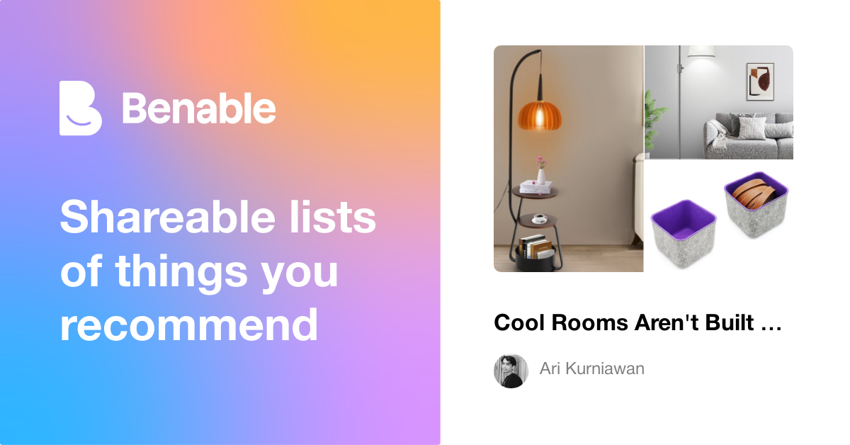 Cool Rooms Aren't Built Overnight