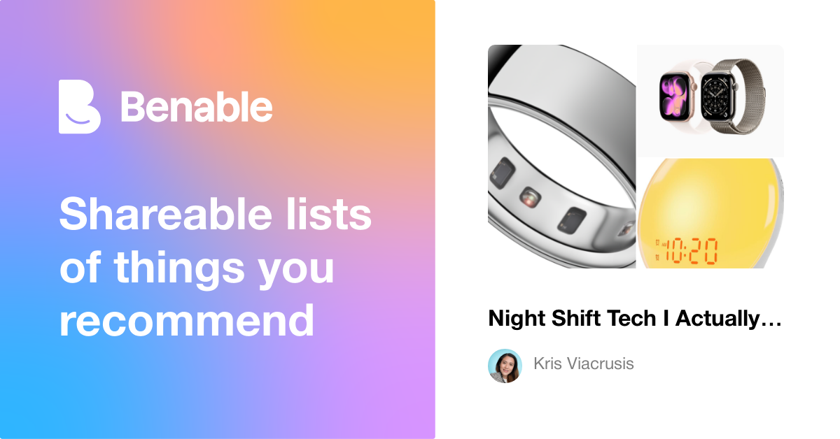 Night Shift Tech I Actually Use | Nurse-Approved Essentials for Sleep ...