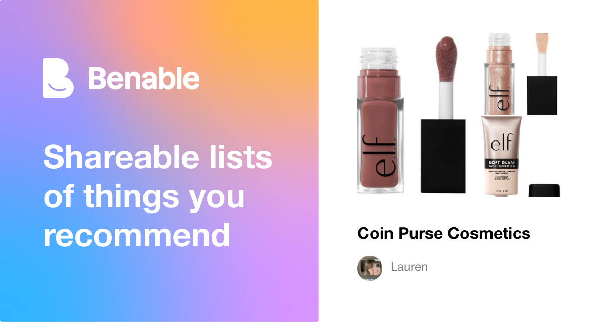 Coin Purse Cosmetics