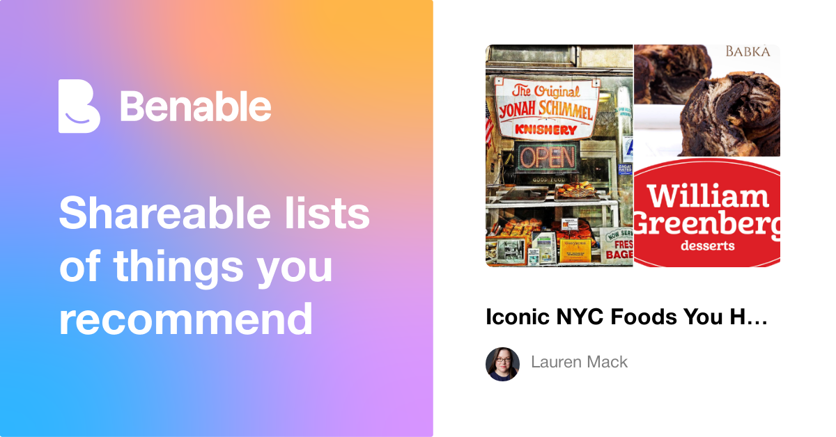 Iconic NYC Foods You Have to Try