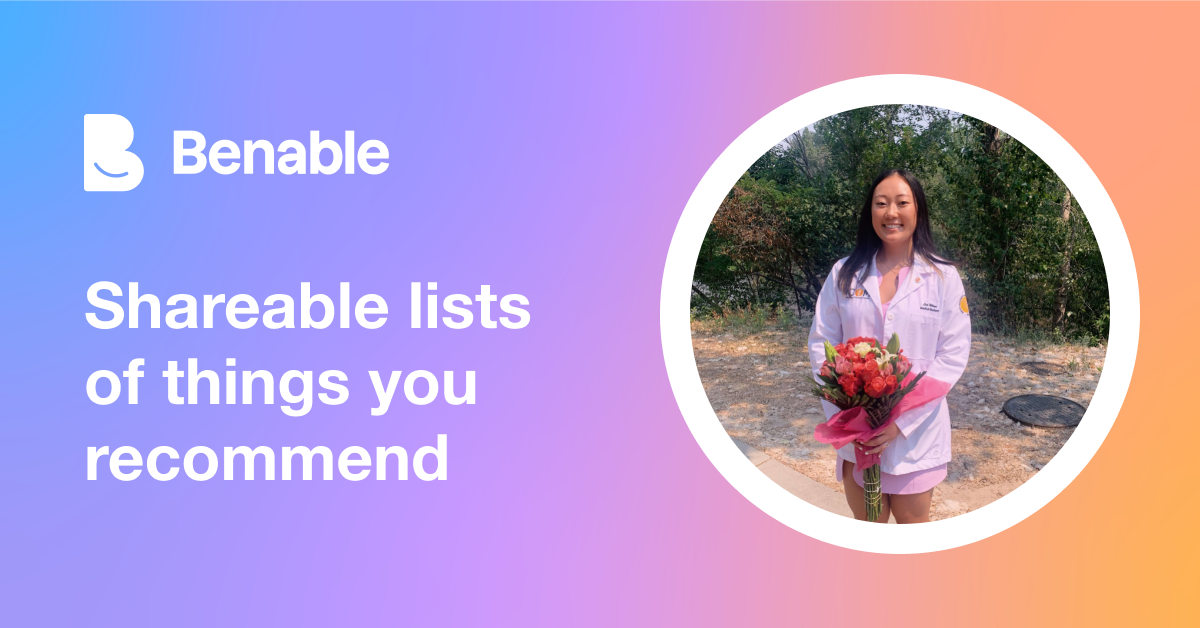 Everything @lexistudyingmedicine (Lexi Wilson) recommends - Benable