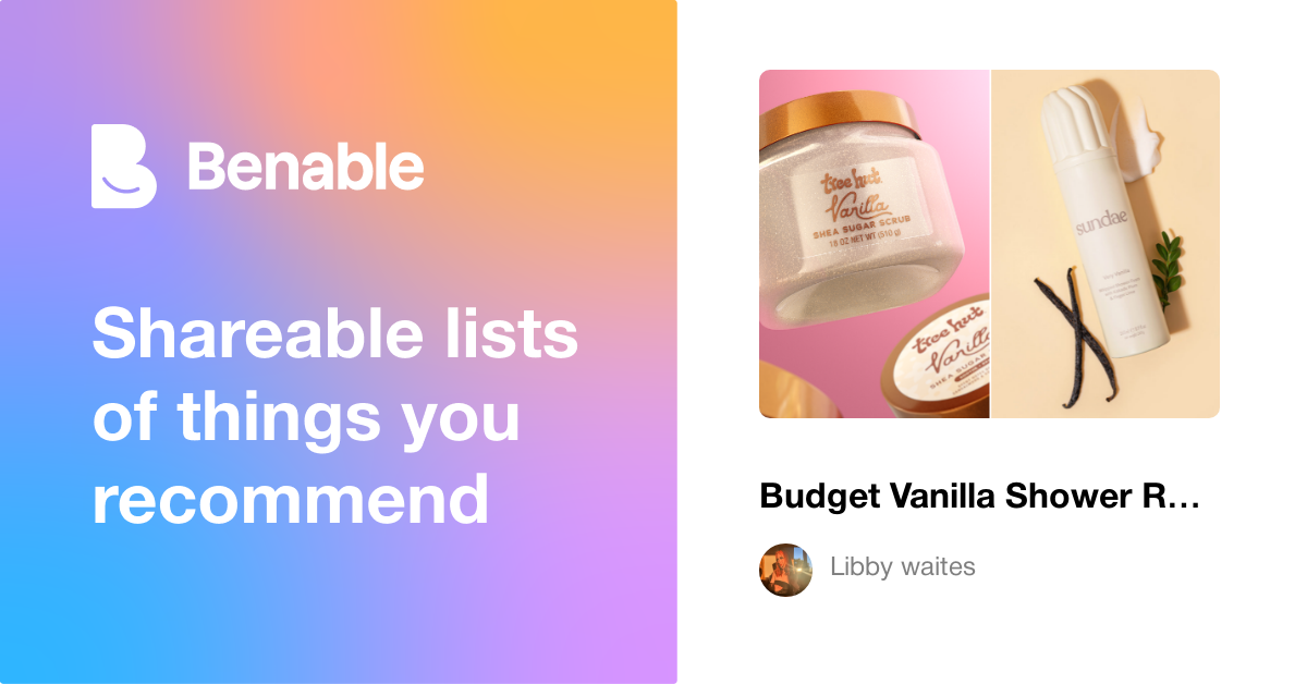 Budget Vanilla Shower Routine That Makes You Smell Edible