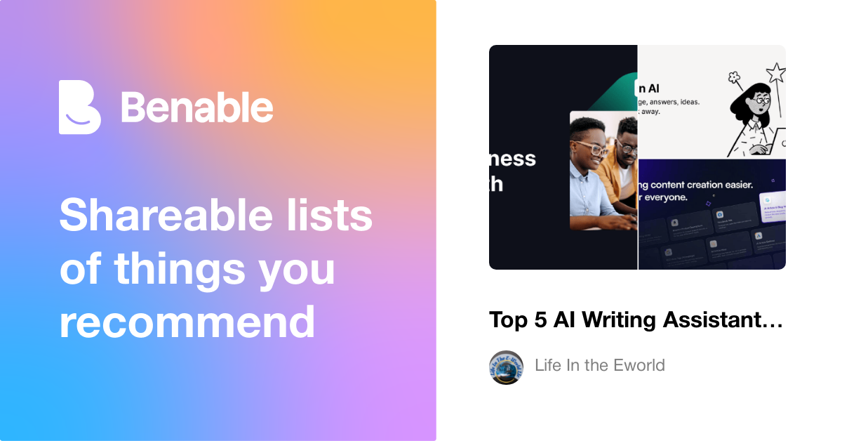 Top 5 AI Writing Assistant Software