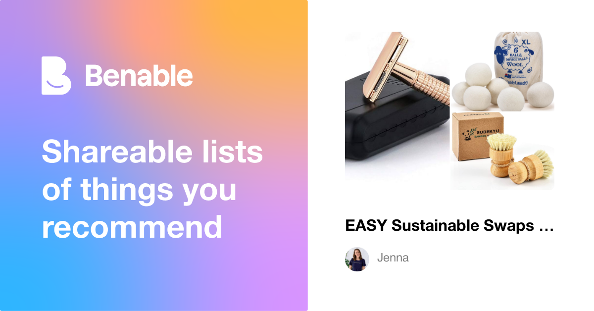 EASY Sustainable Swaps to Make (All Under $10!)