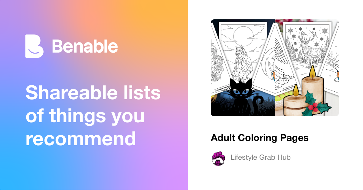 Adult Coloring Pages