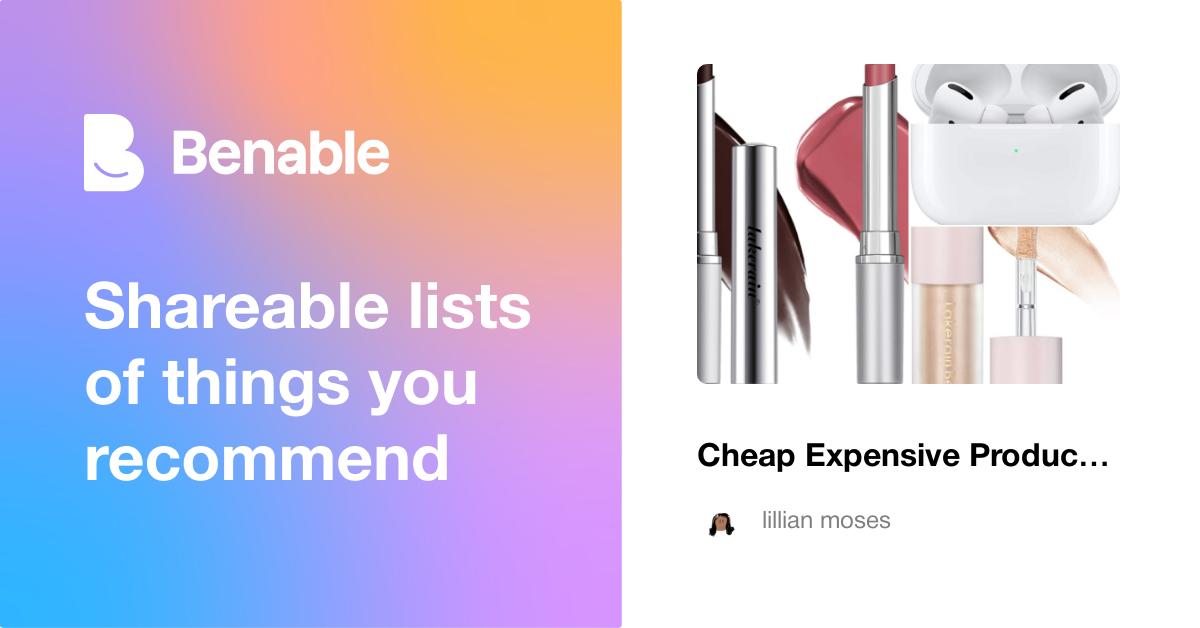 Cheap Expensive Products that I LOVE! | recommend to all of my friends ...