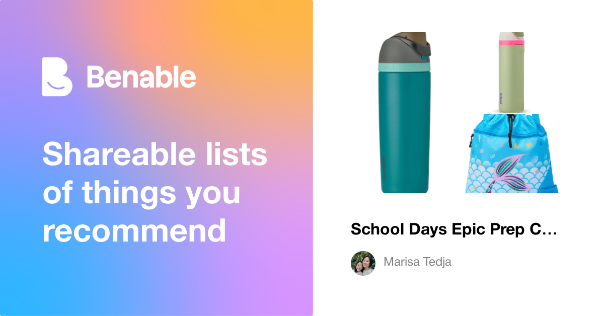 School Days Epic Prep Checklist!
