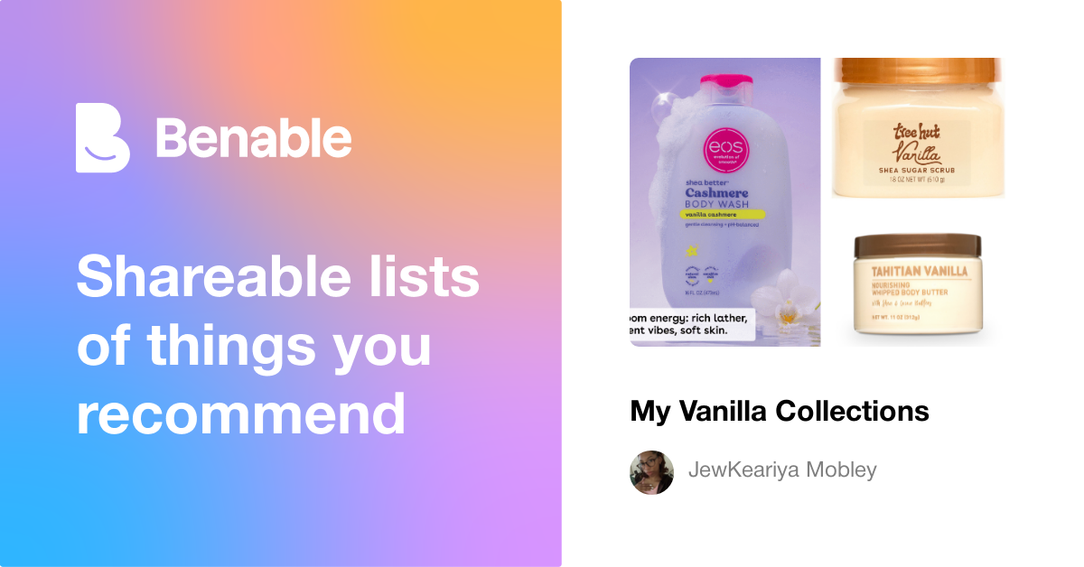 My Vanilla Collections🍦