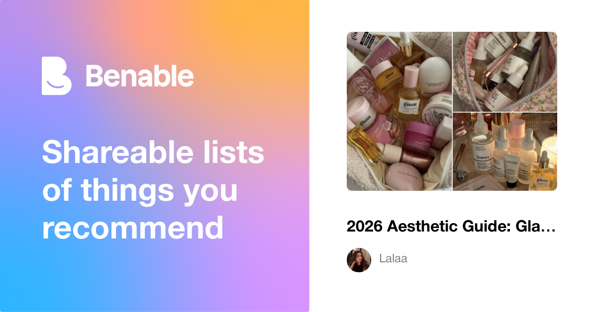 2026 Aesthetic Guide: Glass Skin Secrets & Viral Beauty Finds
